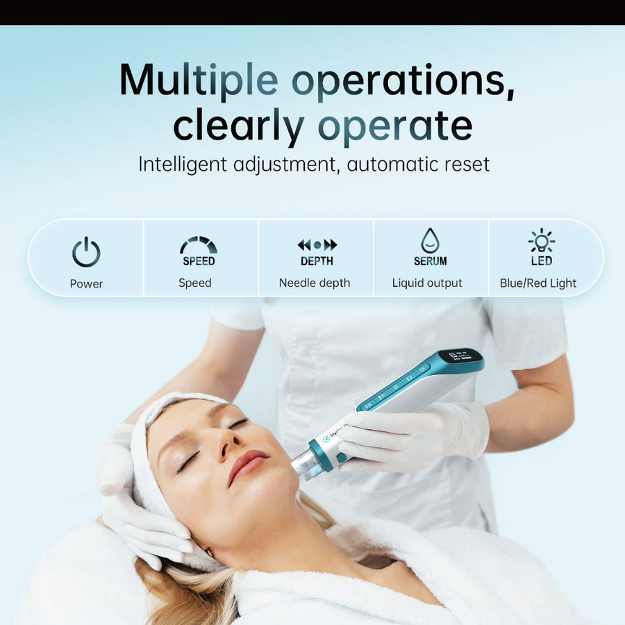 *NEW* Hydra Pen H6 Advanced Serum Infusion Microneedling Pen with Ligh ...