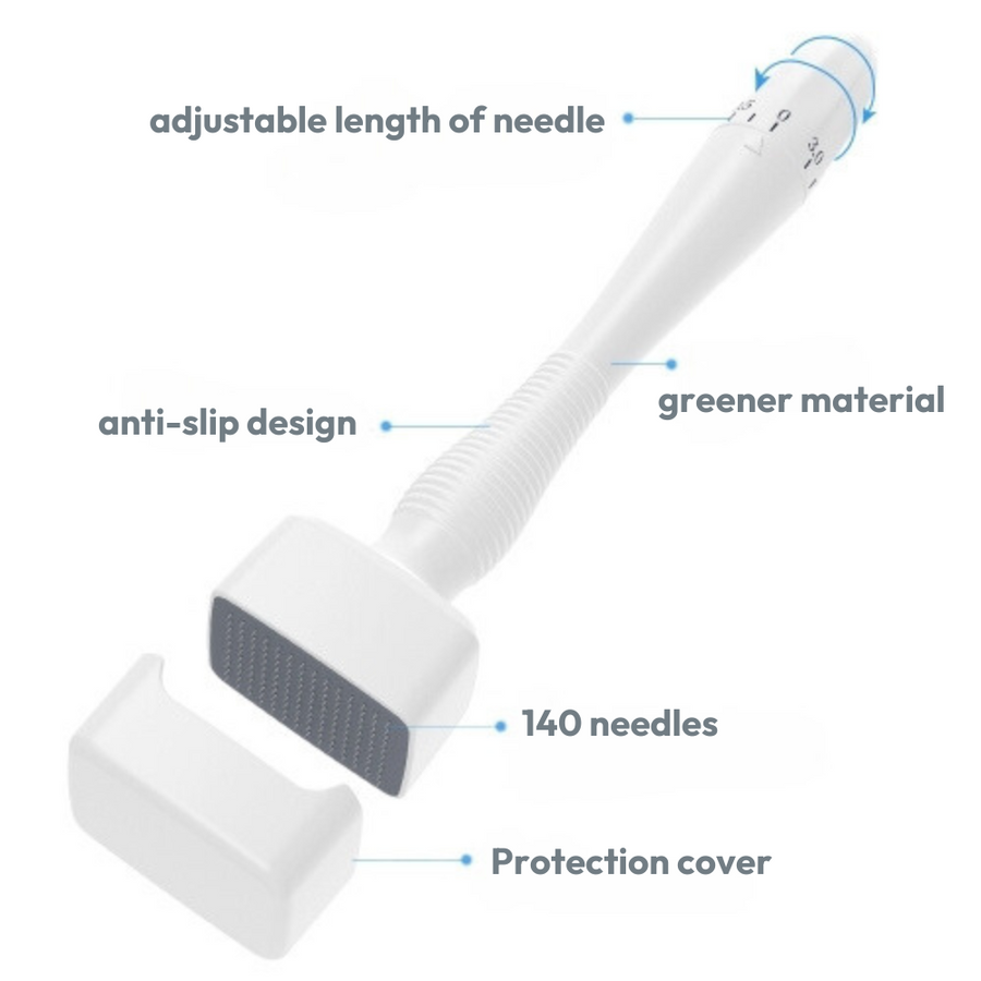 Derma Stamp - Microneedling Tool for Face, Hair & Beard – Dr. Pen US